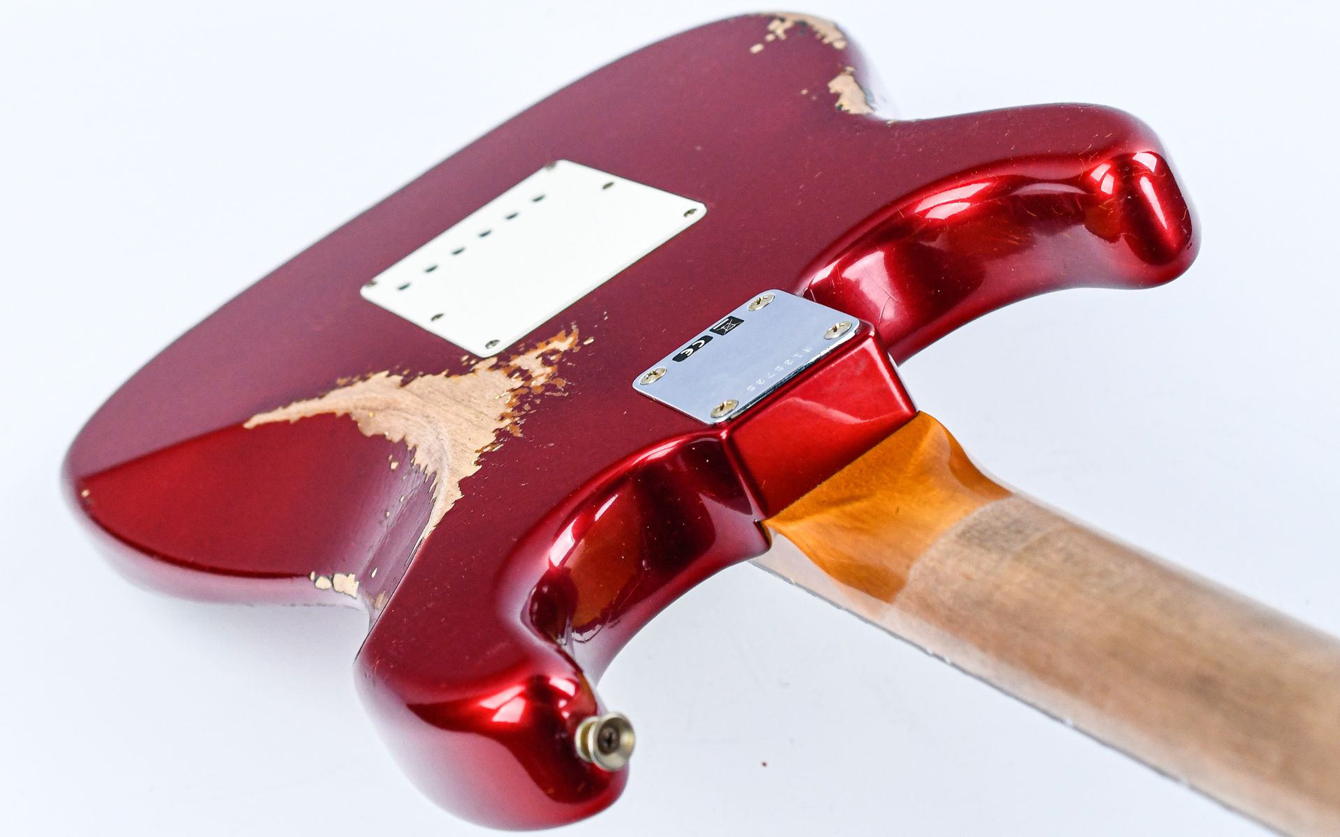 Fender Custom Shop 1965 Stratocaster Candy Apple Red over 3 Color ...